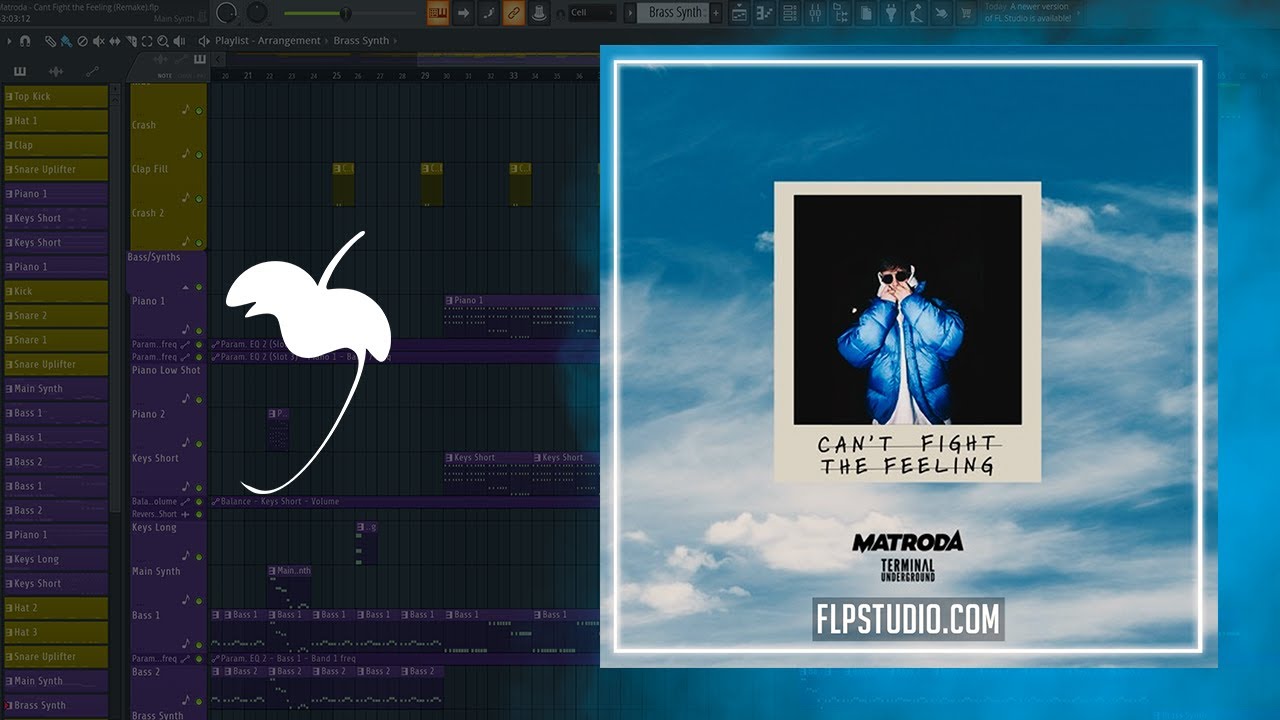 Matroda - Can't Fight The Feeling (FL Studio Remake) - YouTube