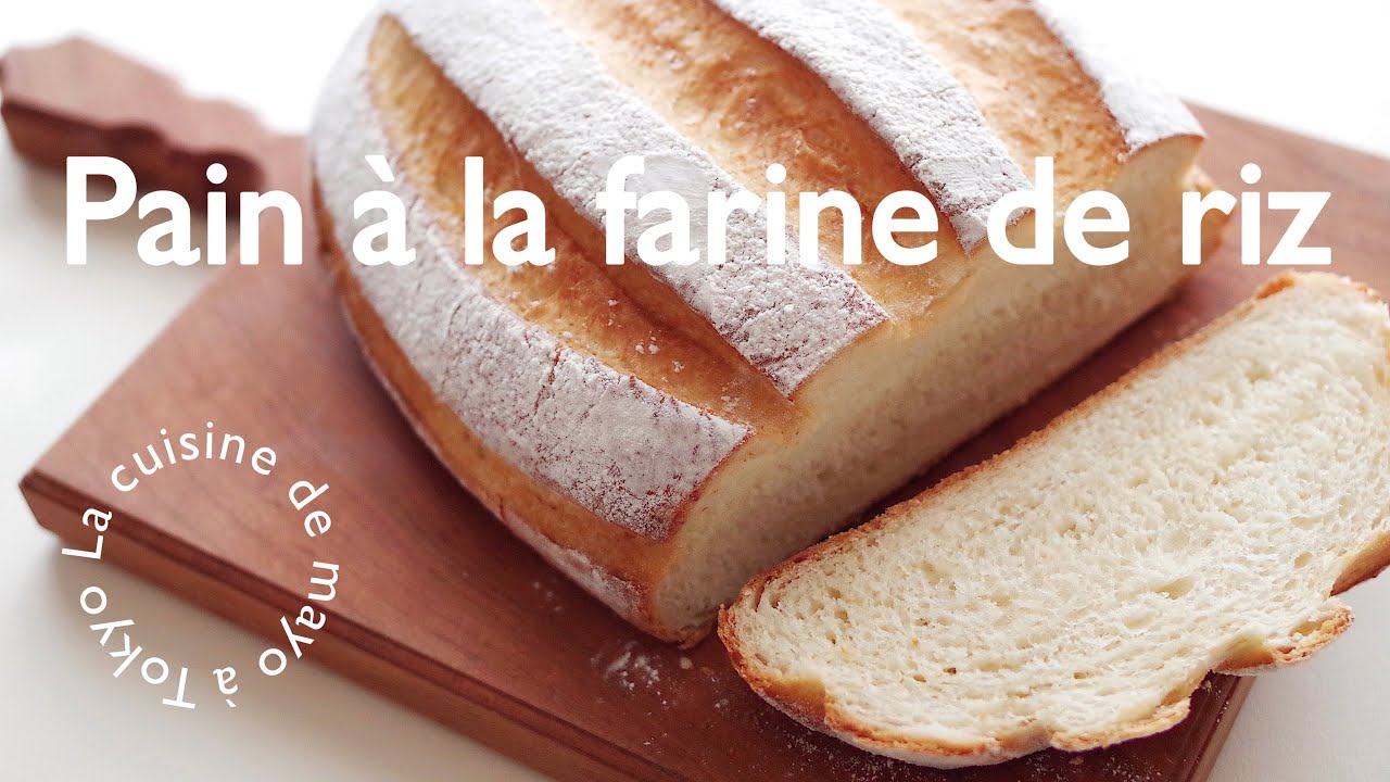 Recette de Pains au lait à la farine de riz/ Moelleux et Croustillant ...