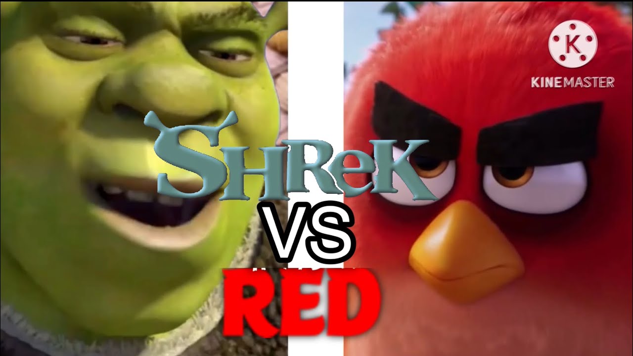 Shrek Vs Red Full Fight (Epic) - YouTube