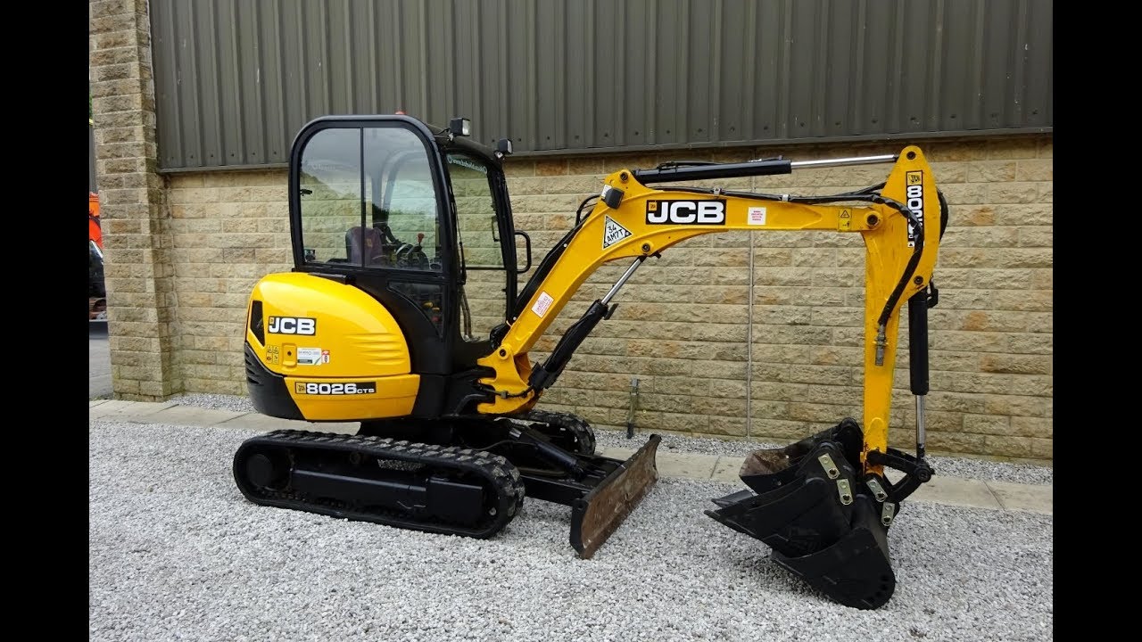 2015 JCB 8026 CTS - YouTube