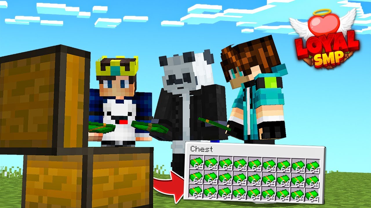 How Daku Gang Is Becoming Richest Team of the Loyal SMP | Lifesteal SMP ...