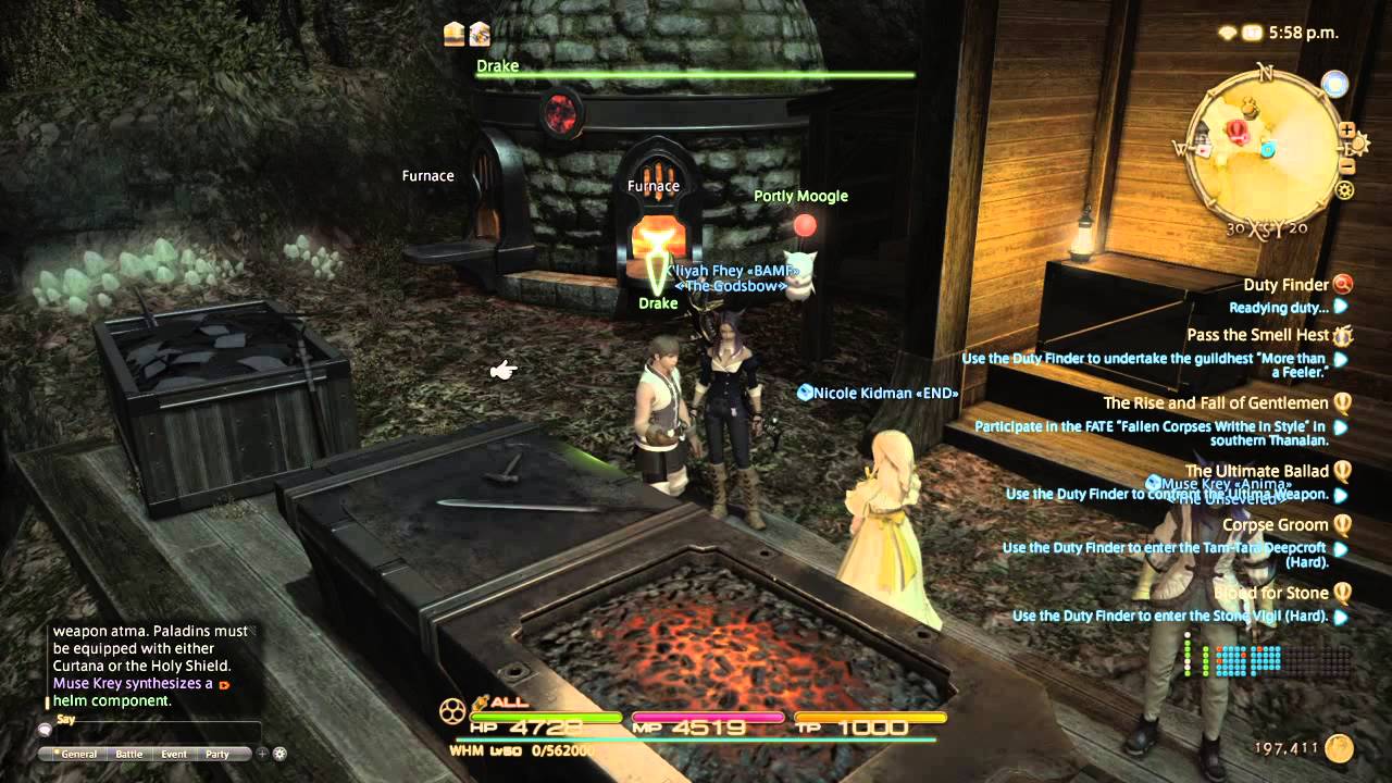 FINAL FANTASY XIV: A Realm Reborn - Thyrus Atma - YouTube