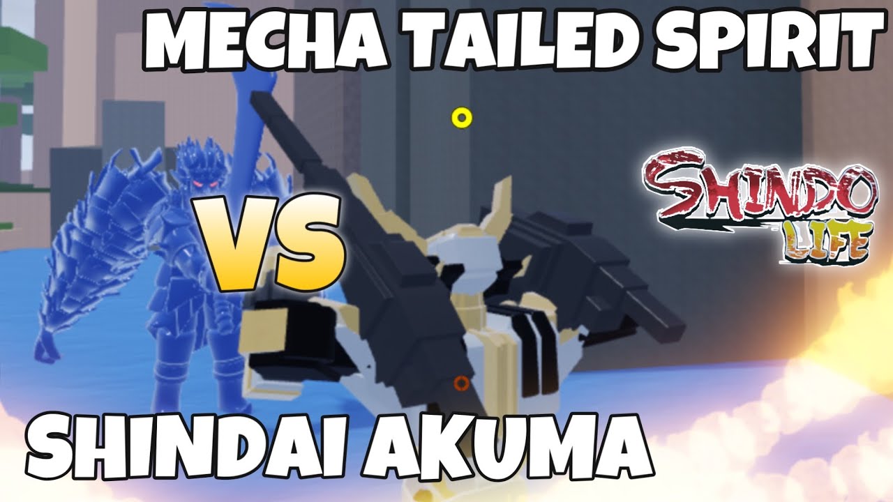 [CODE] MECHA TAILED SPIRIT VS SHINDAI AKUMA! Free Update Codes! Shindo ...