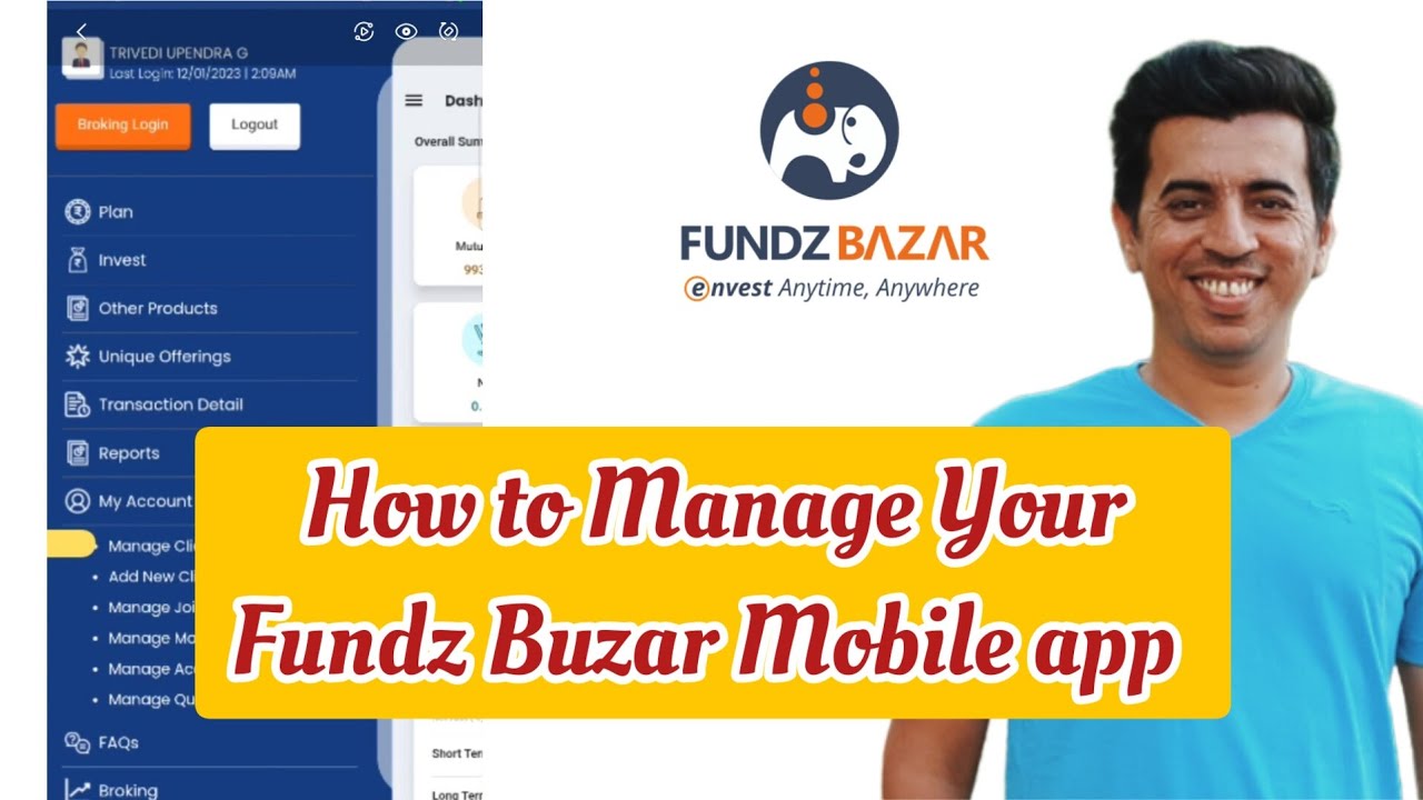 How to manage your Fundz Buzar Mobile App / Royal Investments - YouTube