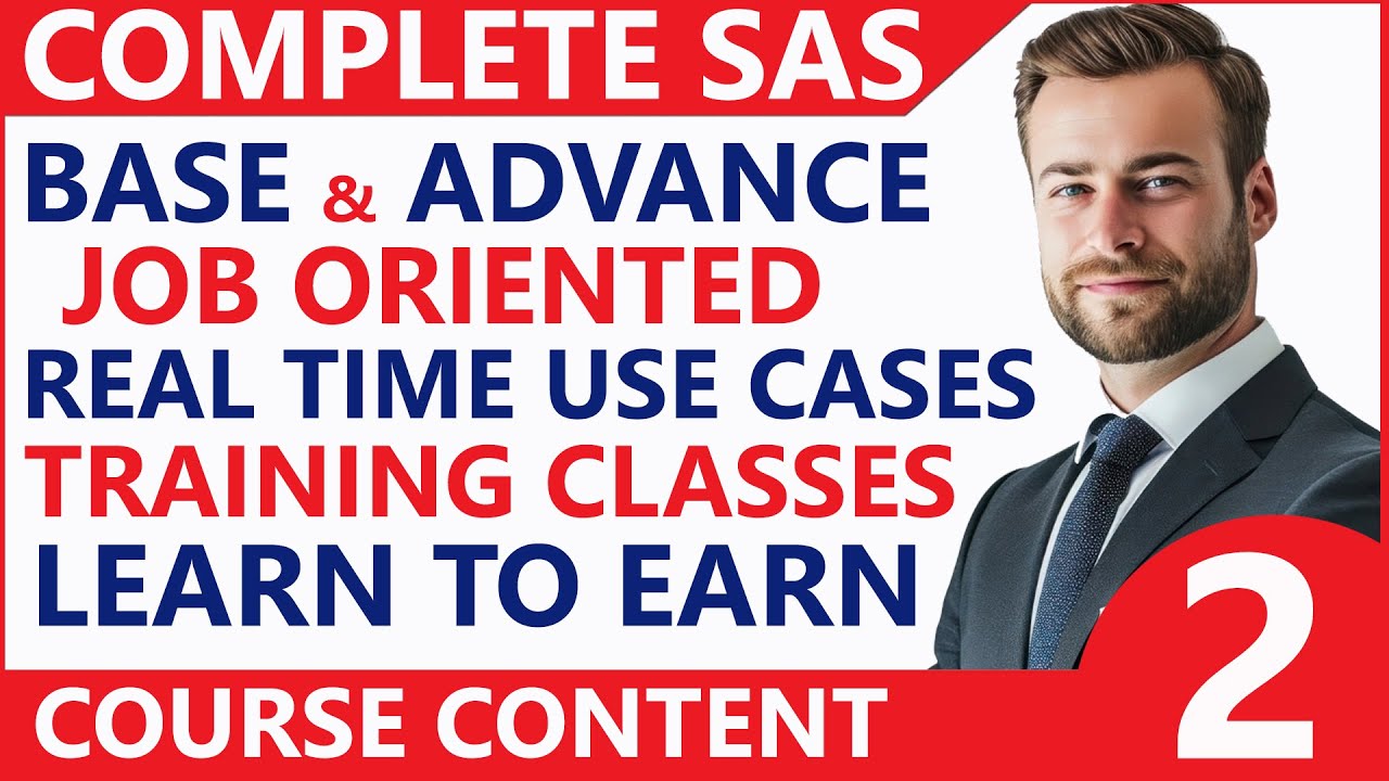 SAS Programming Tutorial For Beginners SAS Course Contents Learn SAS