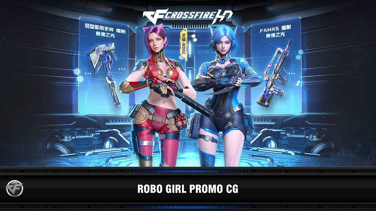 CFHD : Robo Girl Trailer Promo CG (2025) - YouTube