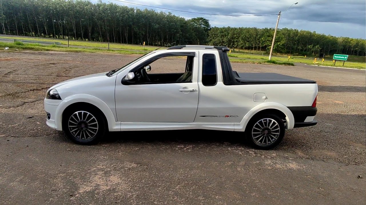 COMPREI UMA FIAT STRADA SPORTING 1.8 MOTOR ETORQ! A pick UP do Palio ...