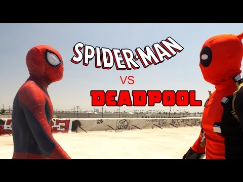 Spider-Man vs Deadpool - Rooftop Dance Battle