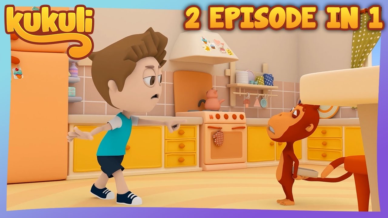 2 EPISODE IN 1 - 35 🐵 - KUKULI ENGLISH DUBBED #CARTOON FOR KIDS - YouTube