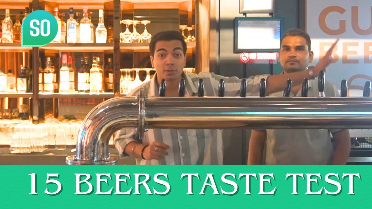15 BEERS TASTE TEST at EFFINGUT 🍻 | So City - YouTube