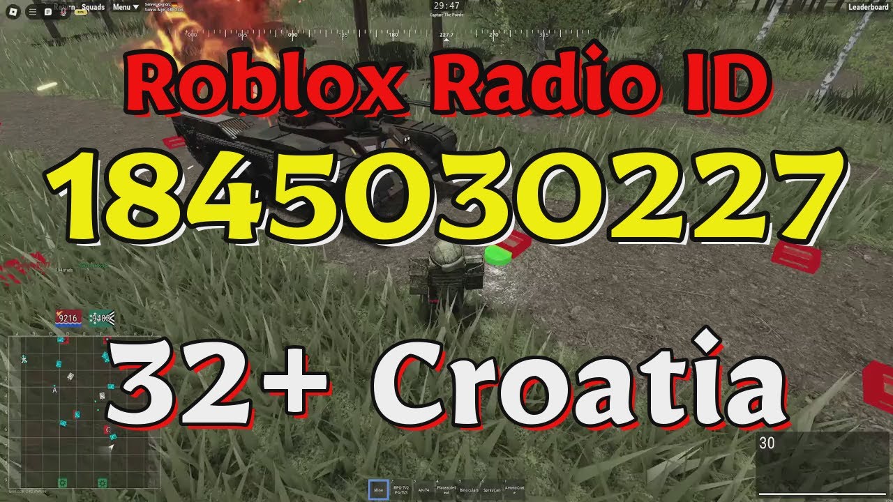 Croatia Roblox Radio Codes/IDs - YouTube