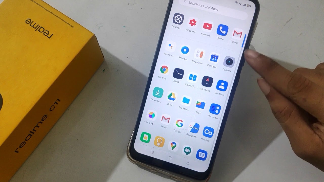 how to system update in realme 7i mobile system update kaise kare - YouTube