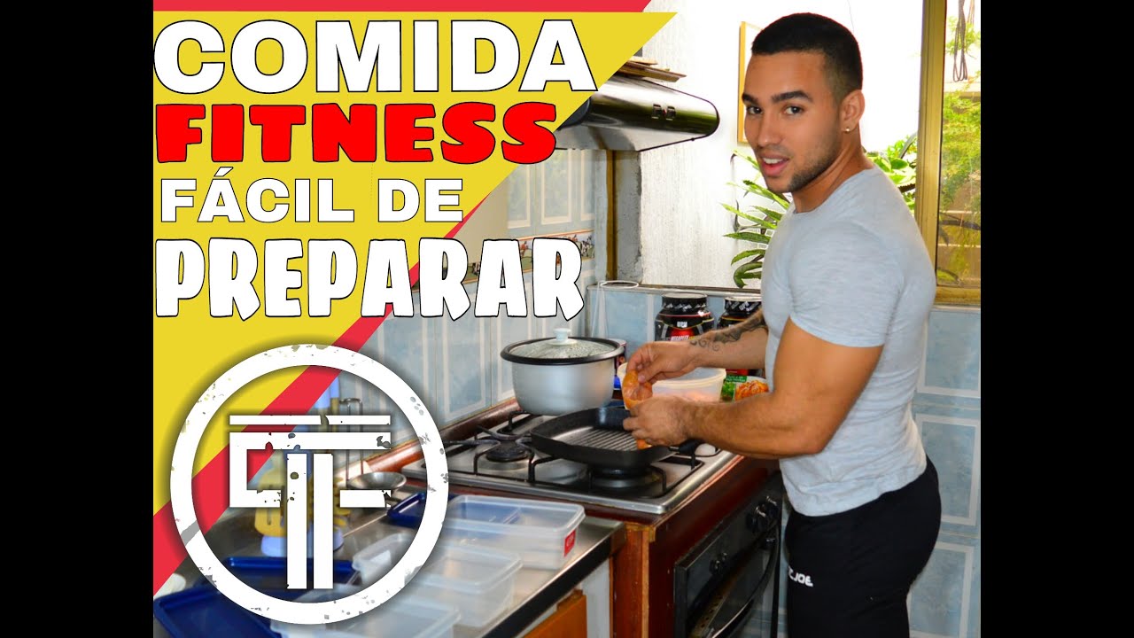 COMIDA FITNESS FACIL DE PREPARAR (POLLO Y ARROZ) EL SECRETO DEL MUSCULO ...