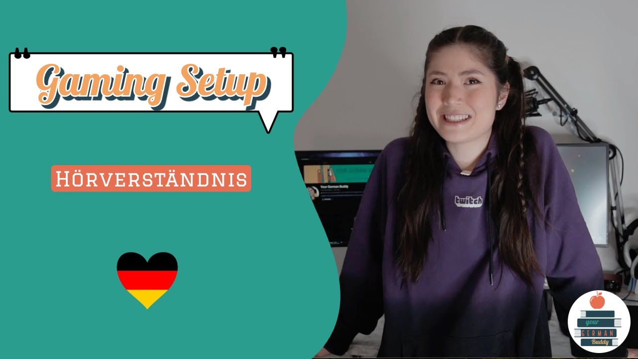 🎮 PC Gaming Setup in German 🇩🇪 Gaming Setup auf Deutsch 🍏 ...