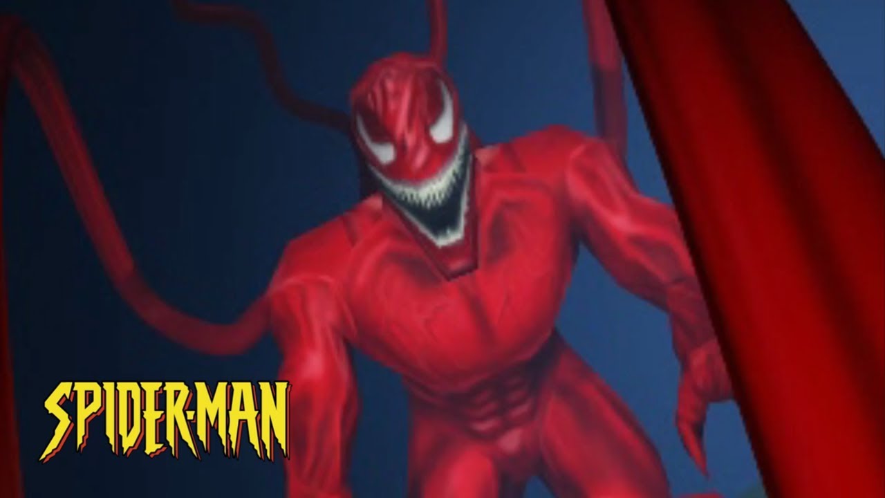 Carnage - Spider-Man : PS1 | Boss fight (Hard difficulty) - YouTube