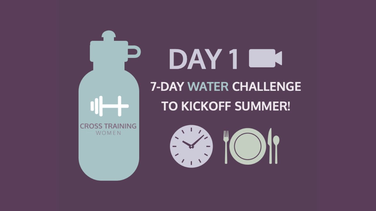 Day 1 of the 7 Day Water Challenge - YouTube