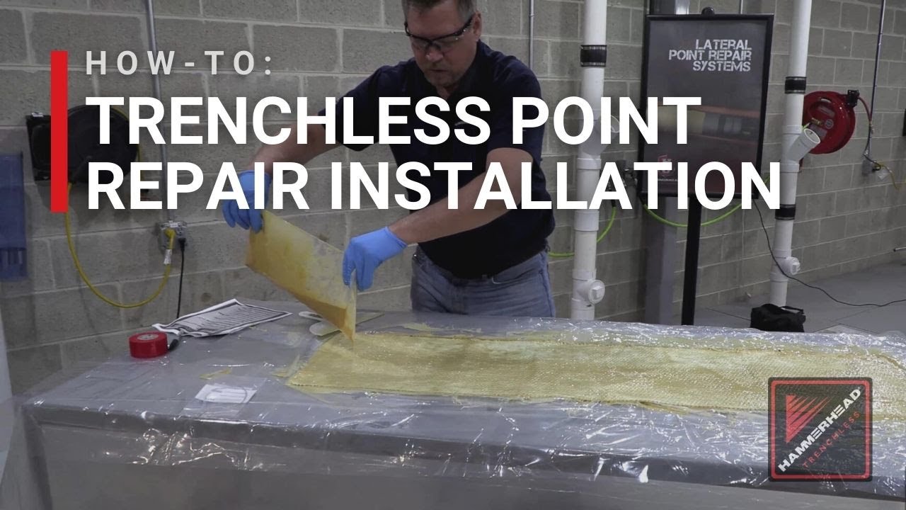 Trenchless CIPP Point Repair Installation Training - YouTube