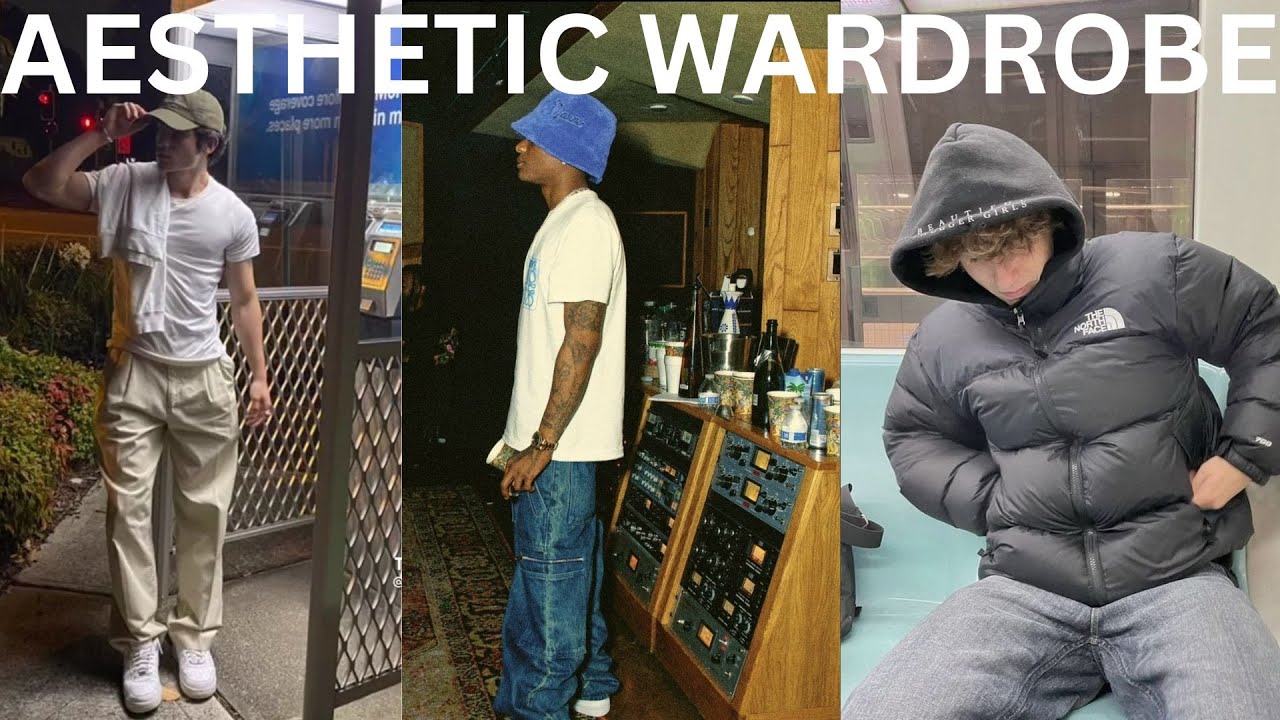 How to build an Aesthetic Wardrobe - Men's Fashion - YouTube