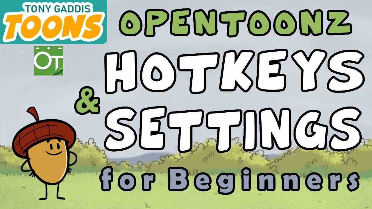 OpenToonz for Beginners: Hotkeys and Settings - YouTube