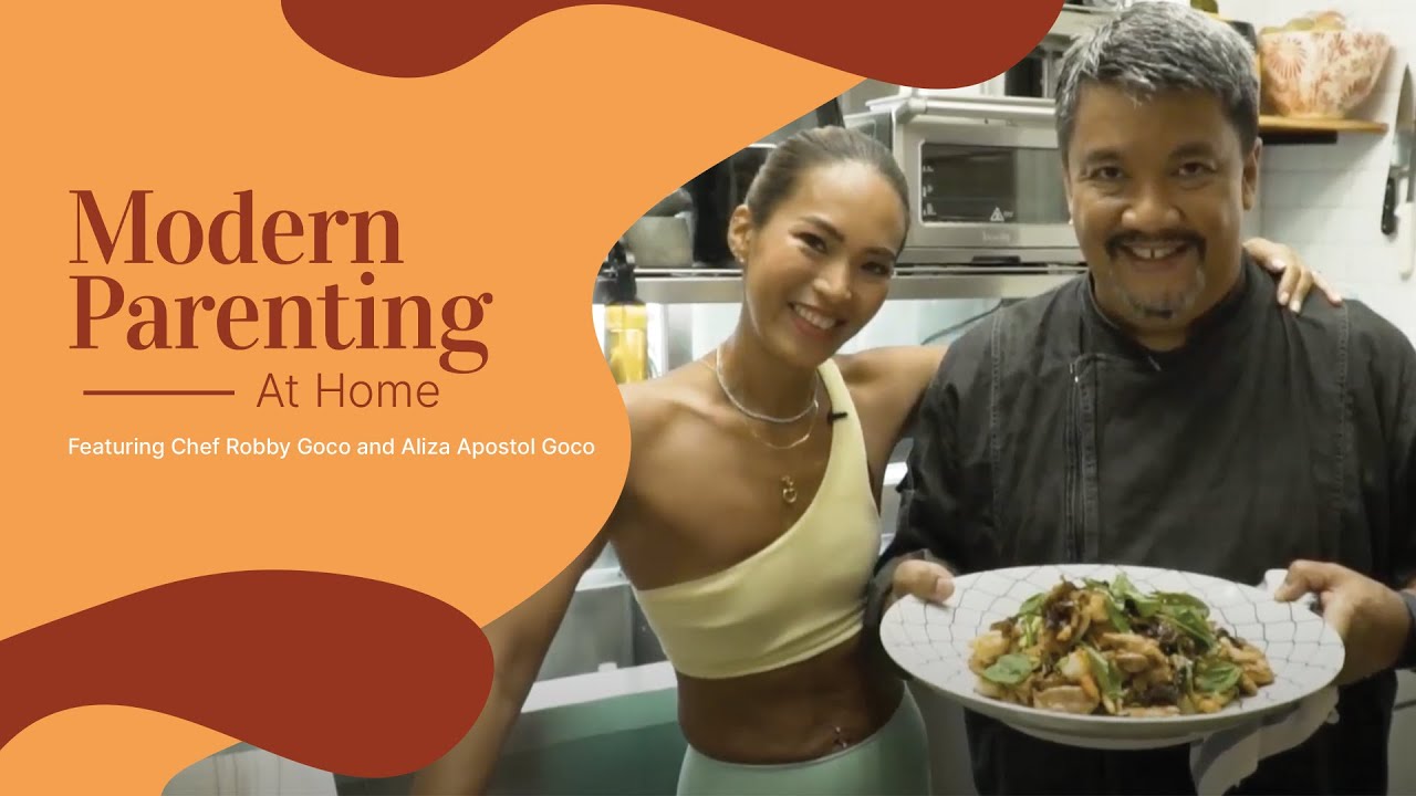 ModernParenting At Home With Chef Robby and Aliza Apostol Goco - YouTube