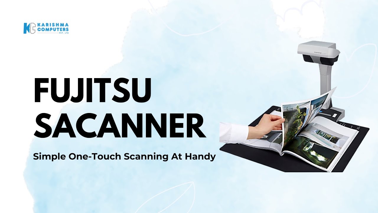 Upgrade Your Scanning Game with the Fujitsu ScanSnap SV600! - YouTube