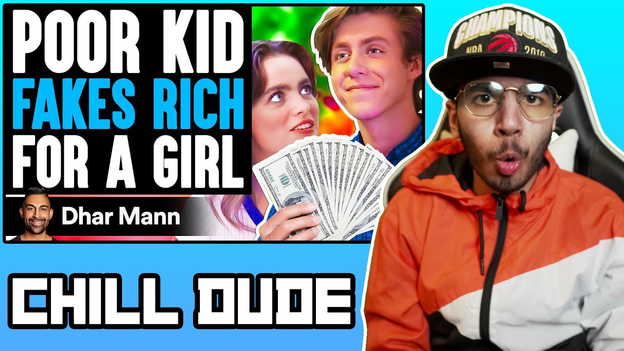 Poor Kid FAKES RICH For A GIRL (Dhar Mann) | Reaction! - YouTube