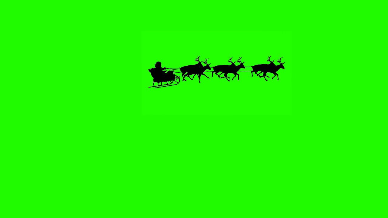 SANTA FLYING BY GREEN SCREEN EFFECT - Christmas Green Screen Effects ...