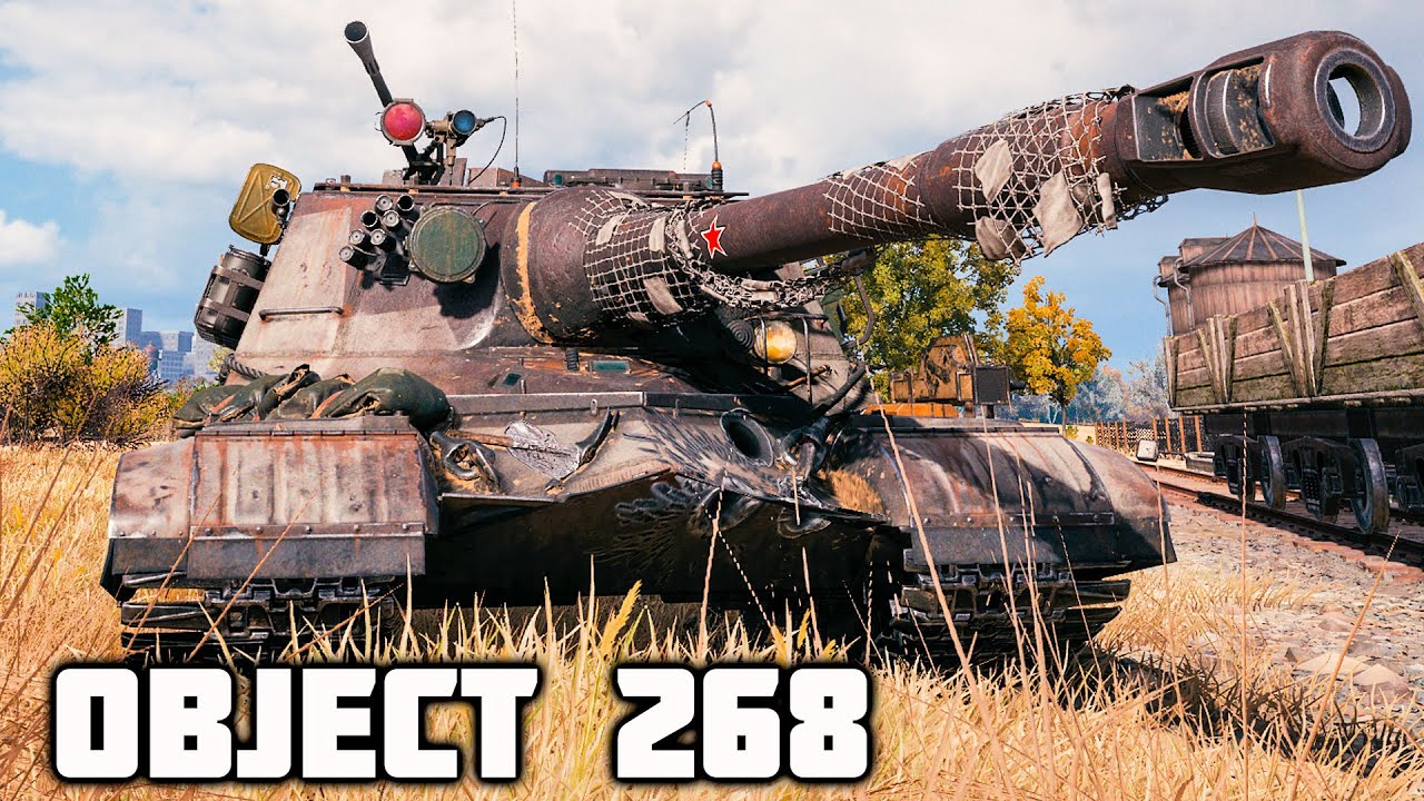 Object 268 WoT – 4 Kills, 9,3K Damage - YouTube
