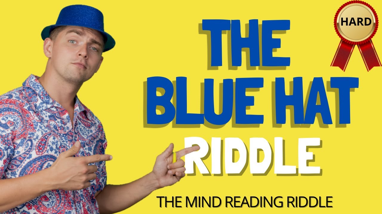 Can you solve the blue hats riddle. A Really tough one!! - YouTube