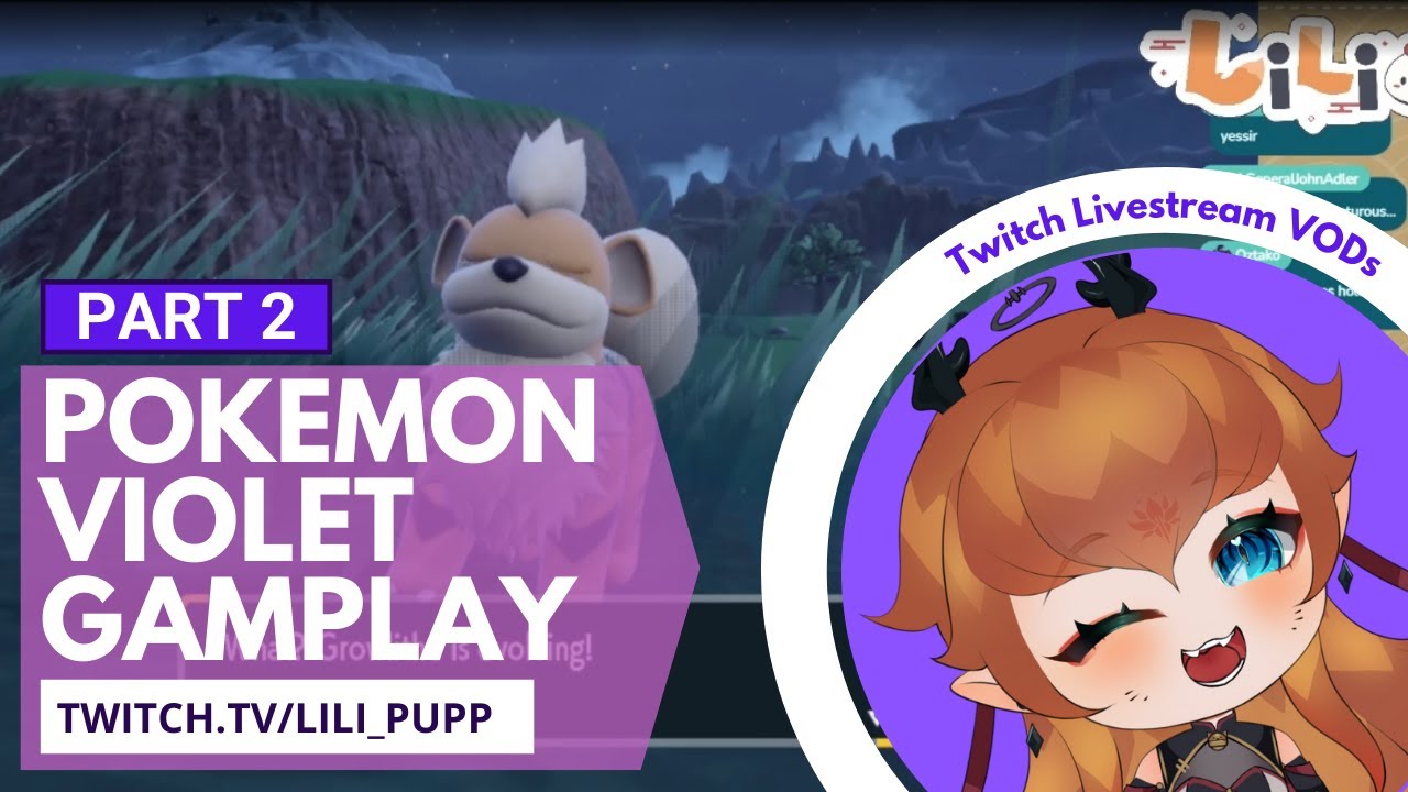 Twitch VOD - [Pokemon Violet: Part 2] Exploring a whole new world ...