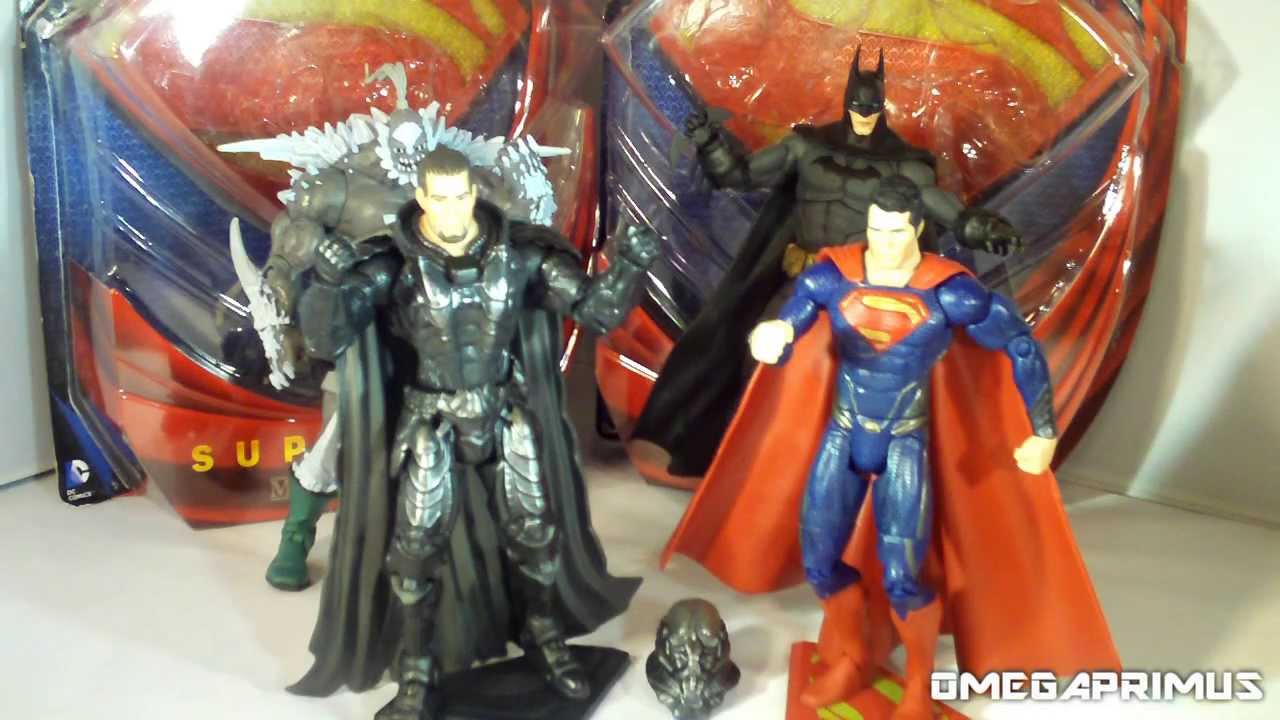 Movie Masters General Zod With Kryptonian Armor Unboxing - YouTube