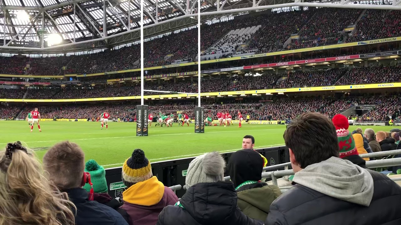 Andrew Conway try Ireland V Wales 2020 - YouTube