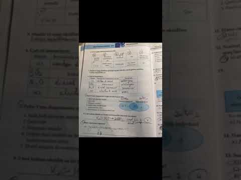 8-ci sinif Kimya DİM testi 2-ci bölmə B,C,D variantları