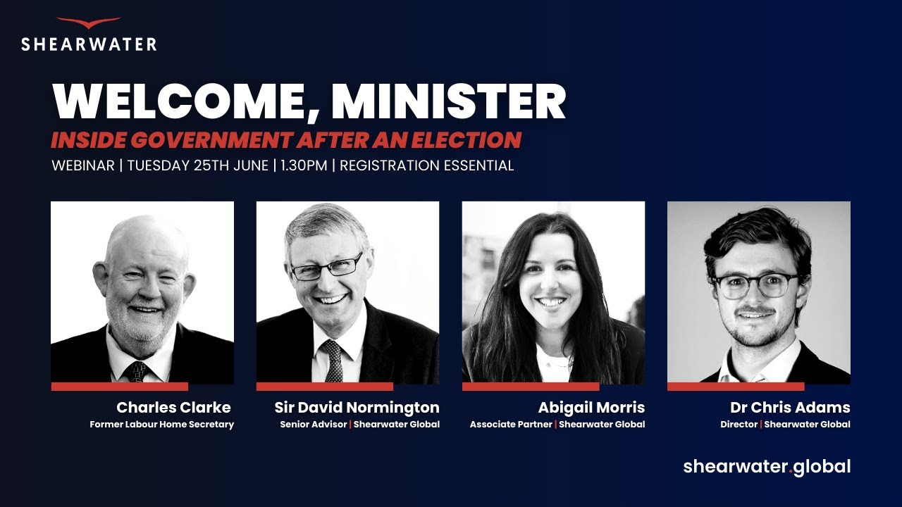 WEBINAR | Welcome, Minister: Inside government after an election - YouTube