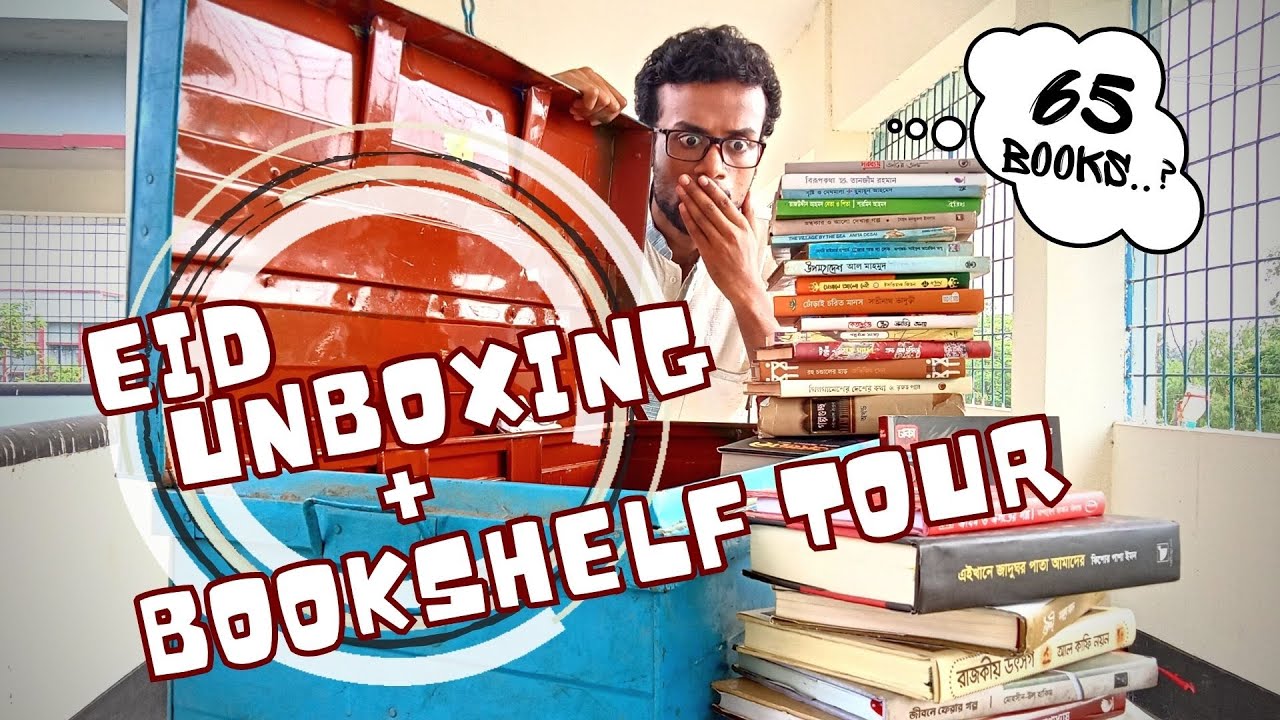 BIGGEST Book Unboxing on this Eid | Bookshelf Tour [part-1] - YouTube