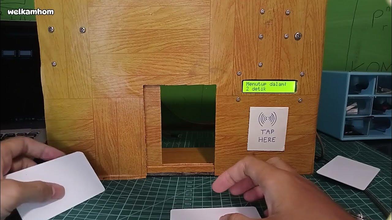 Sistem Keamanan Pintu Menggunakan Kartu RFID || Project Arduino - YouTube