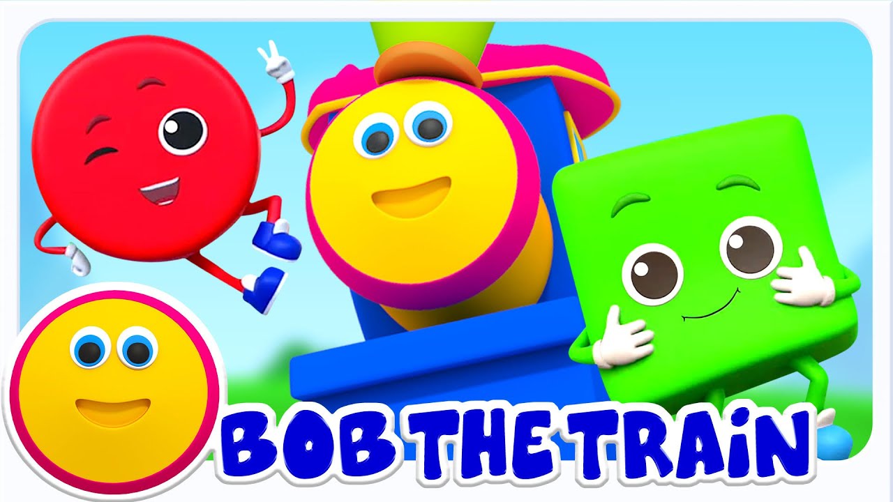 Learn Shapes with Bob the Train + More Educational Videos & Kids Songs ...