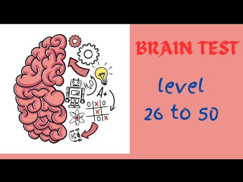 Brain test 1 level 26 to 50 | Brain test levels | Brain test intrusting ...