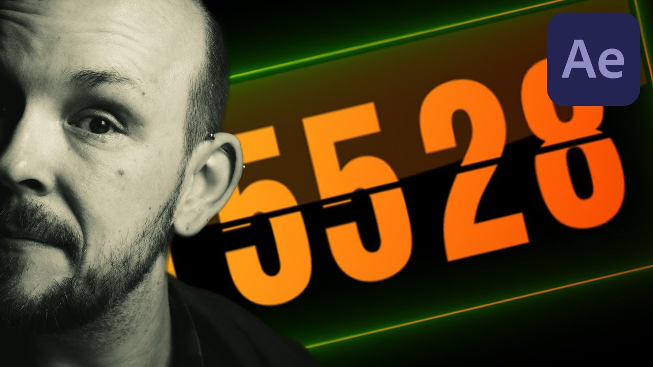 Flip Clock in After Effects erstellen - YouTube