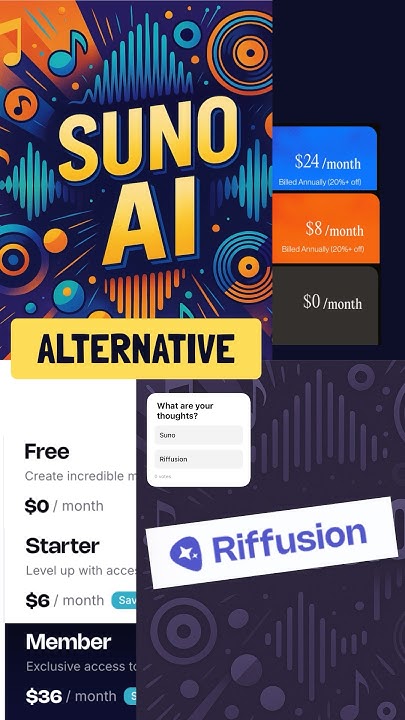 SUNO AI Music Alternative | Riffusion AI Music #aimusicgenerator #aigeneratedmusic - YouTube