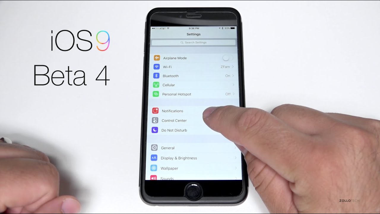 iOS 9 Beta 4 - What’s New? - YouTube