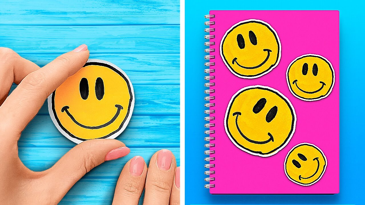 Fantastic Craft Ideas And Smart School Hacks - YouTube