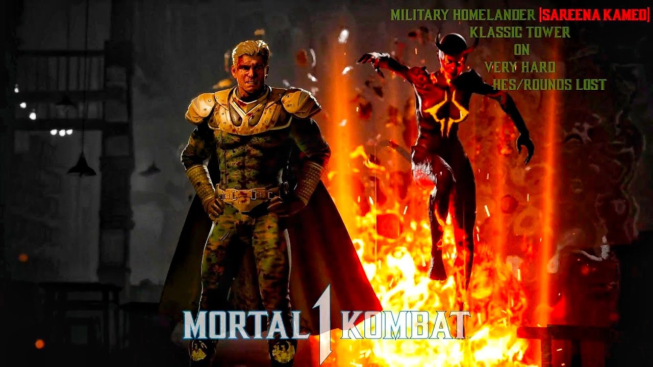 Mortal Kombat 1 - Military Homelander (Sareena) Klassic Tower On Very ...
