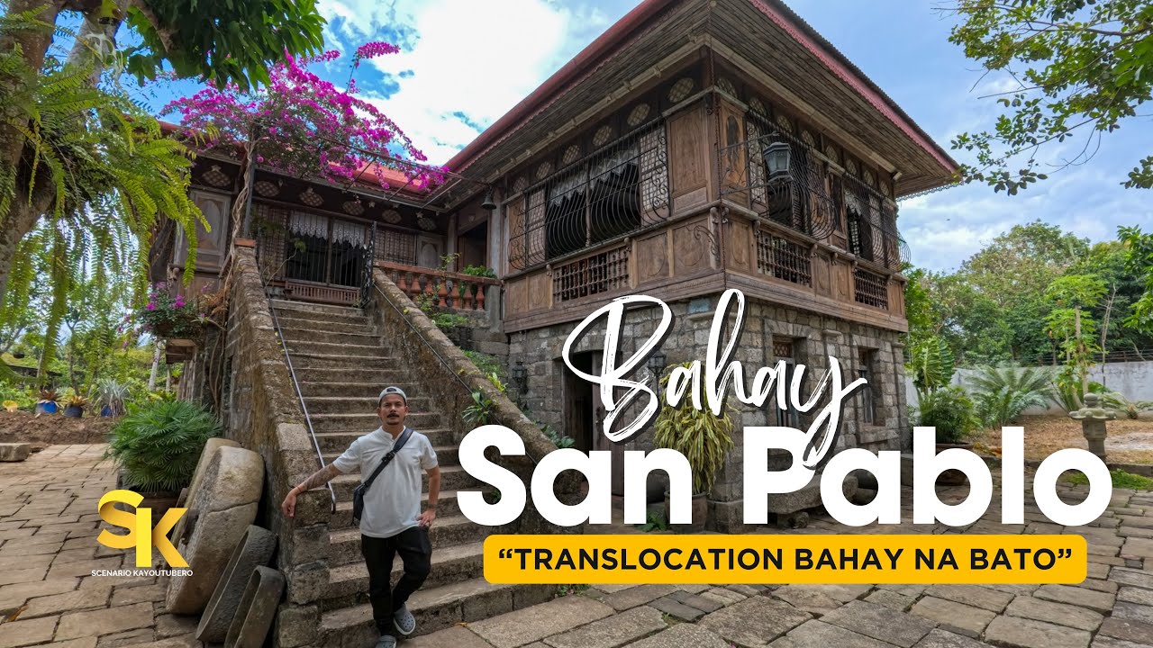 A TRANSLOCATION OR TRANSPLANTED BAHAY NA BATO FROM 1800s! THIS IS BAHAY ...