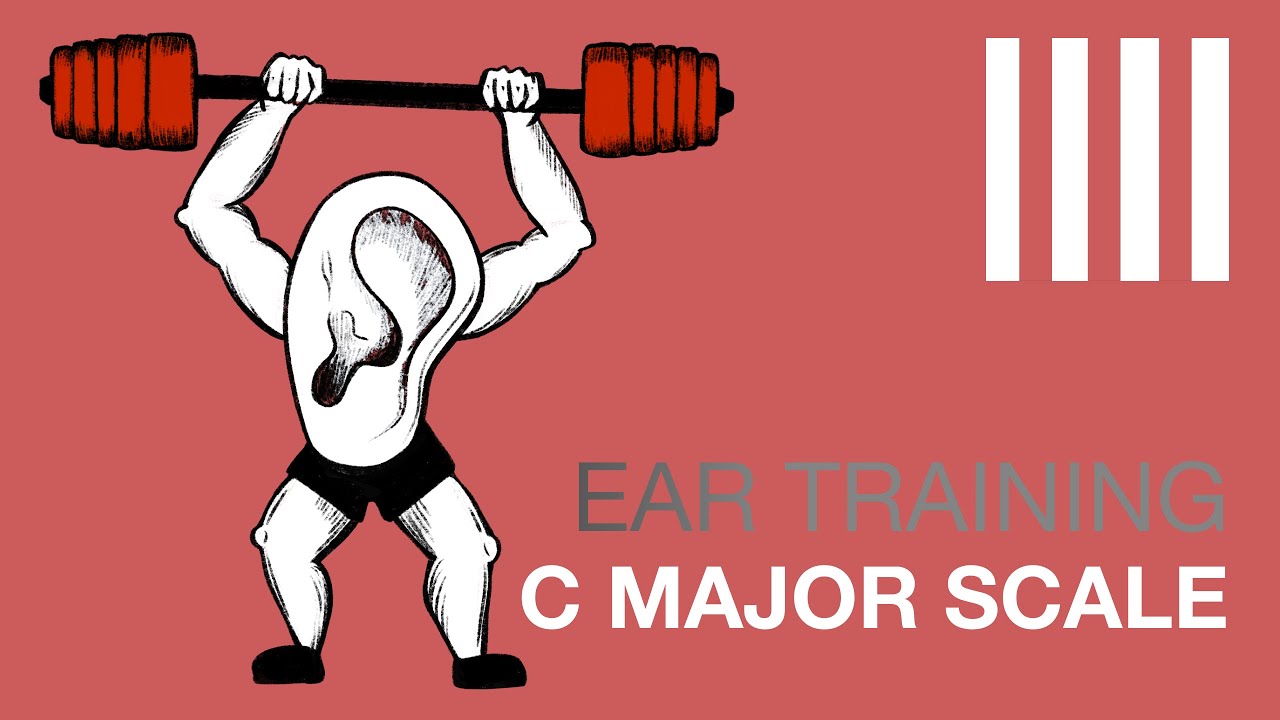 Ladder Ear Training: C Major Scale Level 3 - YouTube