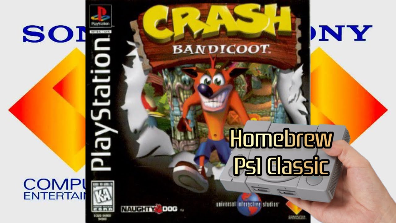 Crash Bandicoot: Homebrew PS1 Classic PlayStation Live Stream - YouTube