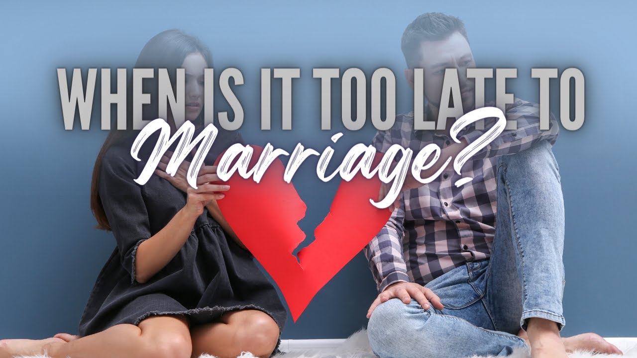 How Do You Know When It's Too Late to Save Your Marriage? - YouTube