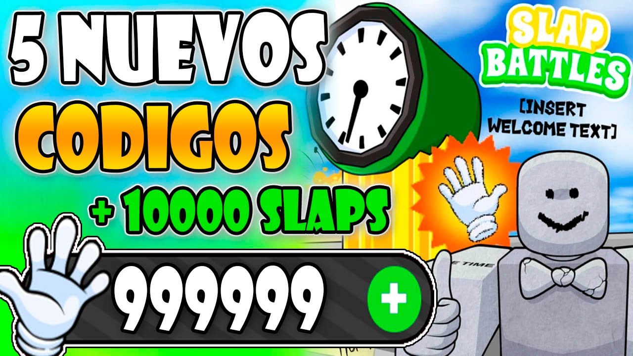 TODOS LOS CÓDIGOS DE SLAP BATTLES EN AGOSTO 2024 - ROBLOX SLAP BATTLES ...