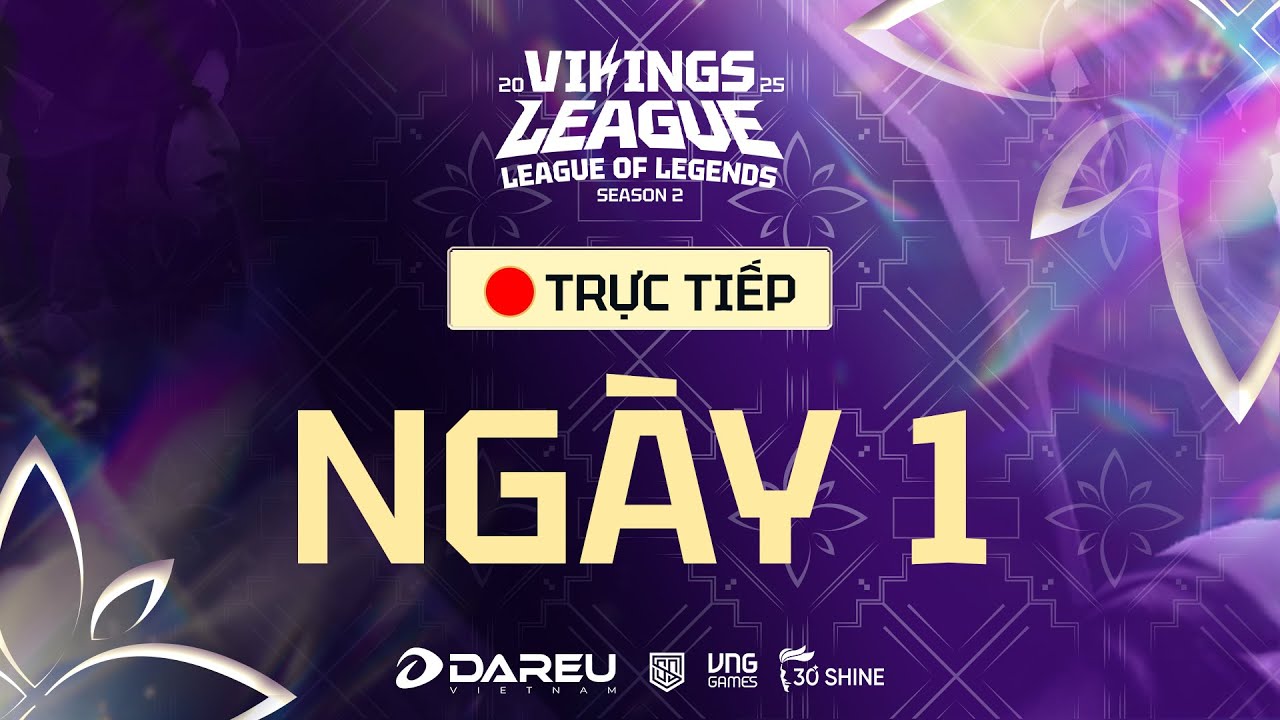 VIKINGS LEAGUE LEAGUE OF LEGEND: SEASON 2 - VÒNG LOẠI - NGÀY 1 - YouTube