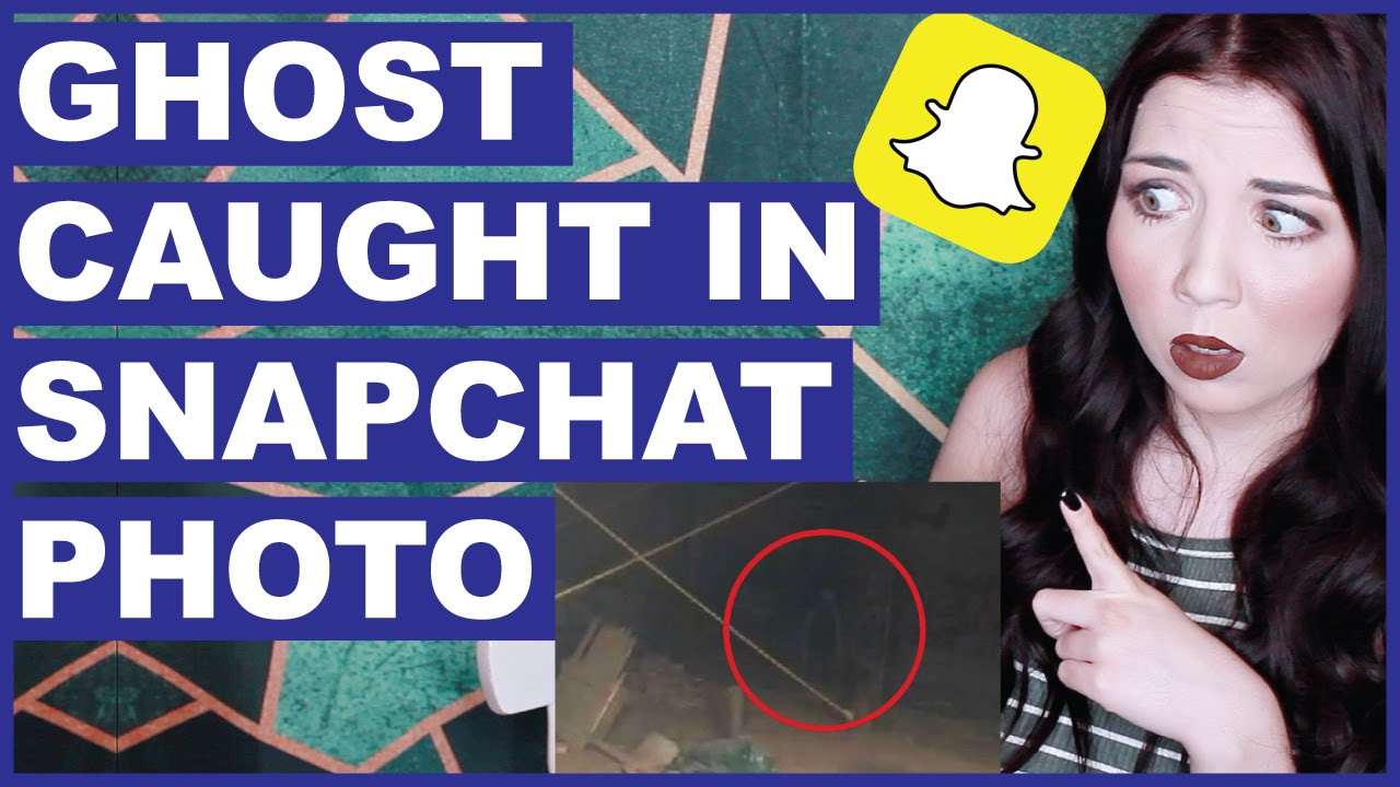 Sister Caught A Ghost In Her Snapchat Photo - YouTube
